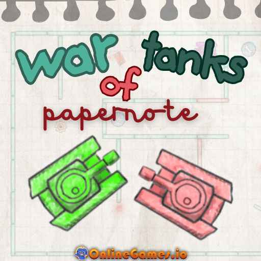 War of Tanks Paper Note - Play on OnlineGames.io