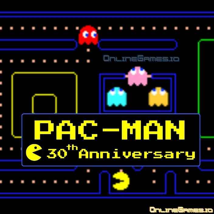 Pacman 30th Anniversary - Play on OnlineGames.io