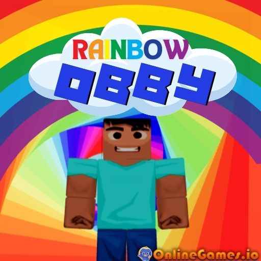 Rainbow Obby Parkour - Play on OnlineGames.io