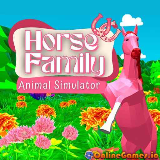 Horse Family Animal Simulator - Play on OnlineGames.io